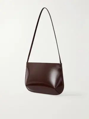 FANE Bra Leather Shoulder Bag - Brown