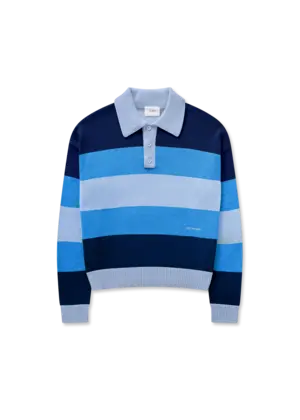Axel Arigato Marine Polo Sweater - Blue