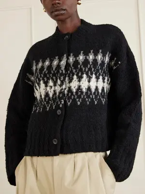 Altuzarra Haven Knitted Wool Cardigan