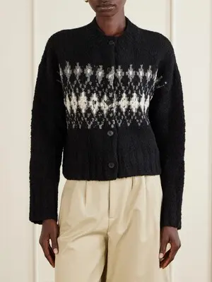 Altuzarra Haven Knitted Wool Cardigan
