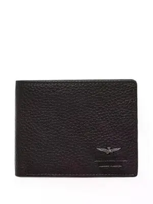 AERONAUTICA MILITARE Logo-detail Wallet - Black