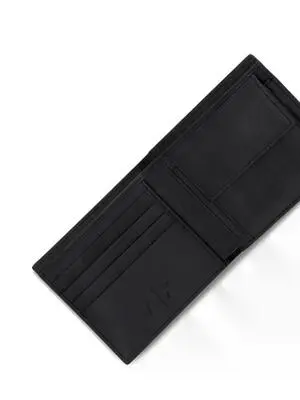 Armani Exchange Logo-print Bifold Wallet