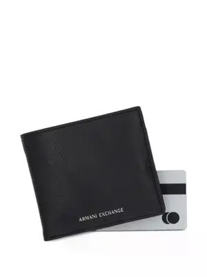 Armani Exchange Logo-print Bifold Wallet