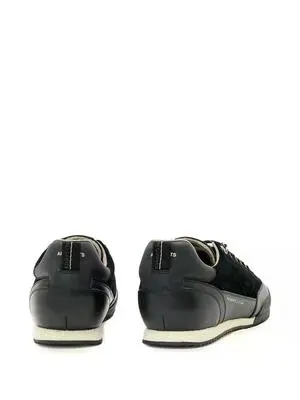 ALLSAINTS Harri Suede Panelled Sneakers