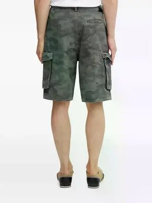 DAILY PAPER Camouflage-print Cargo Shorts