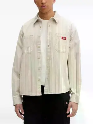 Dickies Hickory Vertical-stripe Shirt - Neutrals