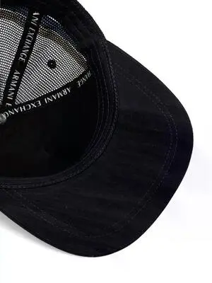 Armani Exchange Logo-print Mesh-panel Baseball Cap