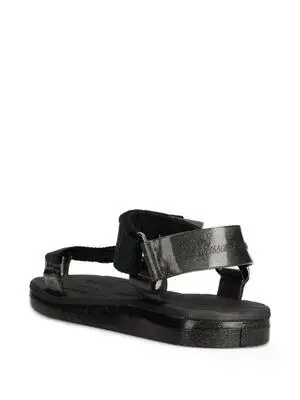 Melissa Papete + Rider Good Times Glitter-effect Sandals