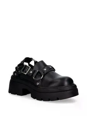 BUFFALO Studded Platform Mules