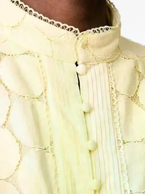 Bardot Remy Guipure-lace Ruffled Mini Dress