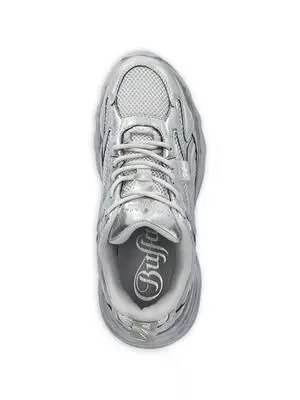 BUFFALO Gianna One Metallic-effect Panelled Sneakers
