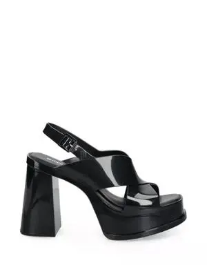 Melissa Dance Platform Crossover-strap Pumps