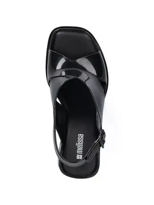 Melissa Dance Platform Crossover-strap Pumps
