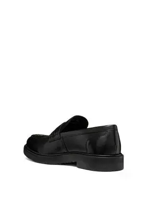 Geox Leather Penny-slot Loafers