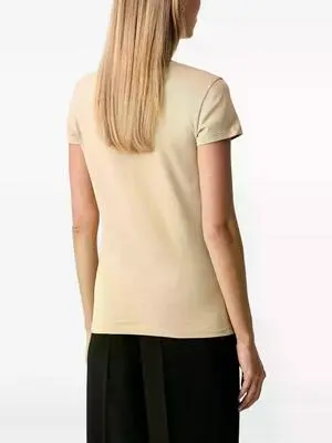 Armani Exchange Rhinestone-logo Slim-fit T-shirt
