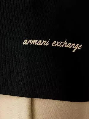Armani Exchange Logo-embroidered Crew-neck Sweater