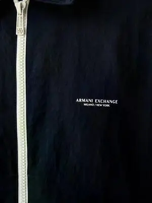 Armani Exchange Logo-print Zip-up Jacket