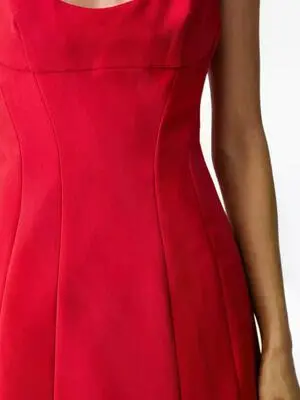 Bardot Branca Scoop-neck Panelled Mini Dress
