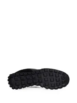 Armani Exchange Monogram-print Lace-up Sneakers