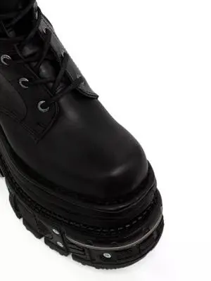 NEW ROCK Lace-up Platform Boots