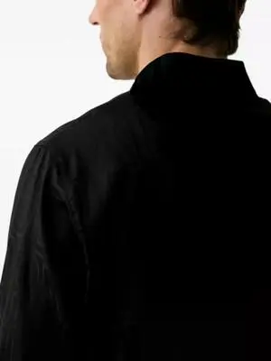 Armani Exchange Logo-jacquard Long-sleeved Shirt