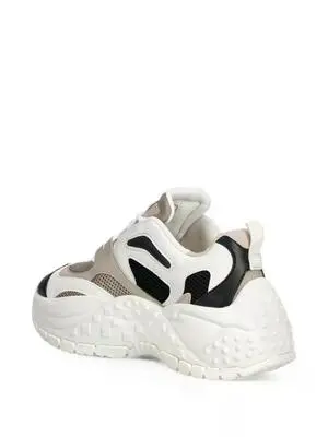 Armani Exchange Logo-detail Panelled Sneakers