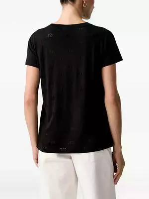 Armani Exchange Devoré-effect T-shirt