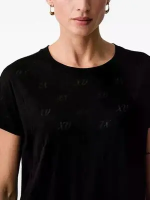 Armani Exchange Devoré-effect T-shirt