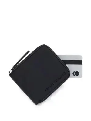 Armani Exchange Logo-debossed Zip-around Wallet