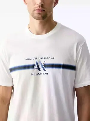 Armani Exchange Logo-print Cotton T-shirt