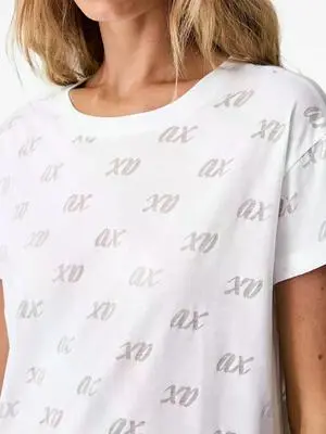 Armani Exchange Logo-print Crew-neck T-shirt