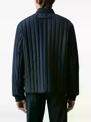 Armani Exchange Quilted Logo-print Jacket
