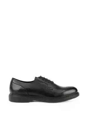 Geox Leather Derby Shoes With Lace-up Fastening