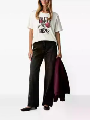Armani Exchange Whiskering-effect Jeans