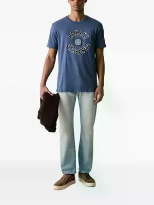 Armani Exchange Logo-patch Cotton T-shirt