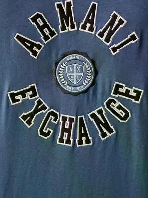 Armani Exchange Logo-patch Cotton T-shirt