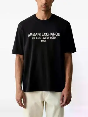 Armani Exchange Logo-print Cotton T-shirt