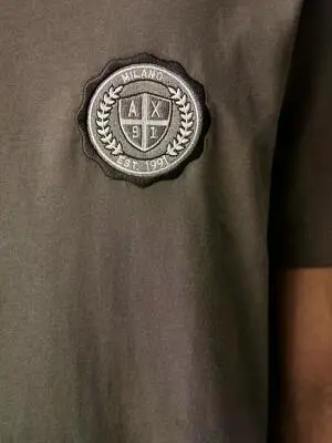 Armani Exchange Logo-patch T-shirt