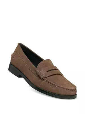 Geox Noemen Suede Penny Loafers