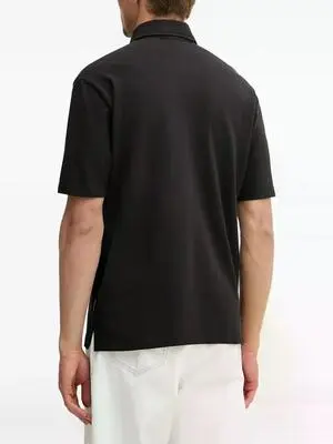 Armani Exchange Logo-embroidered Piqué Polo Shirt