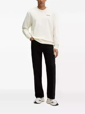 Dickies Logo-embroidered Crew-neck Sweatshirt