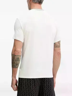 Armani Exchange Logo-print Contrast-trim T-shirt