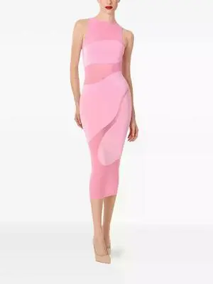 Wolford Panel-shade Midi Dress - Pink