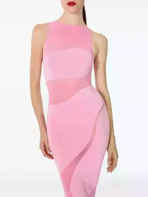 Wolford Panel-shade Midi Dress