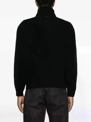 Saint Laurent Ribbed-knit Crew-neck Sweater