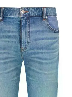 Armani Exchange Faded Whiskered Jeans