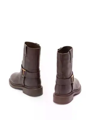 TWINSET Logo-plaque Buckle-fastening Boots