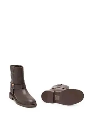 TWINSET Logo-plaque Buckle-fastening Boots