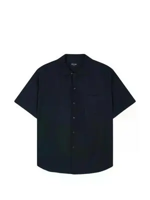 Giorgio Armani Short-sleeve Chest-pocket Shirt