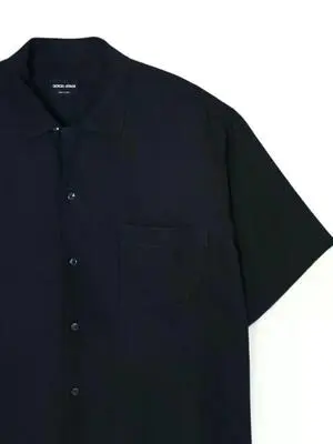 Giorgio Armani Short-sleeve Chest-pocket Shirt